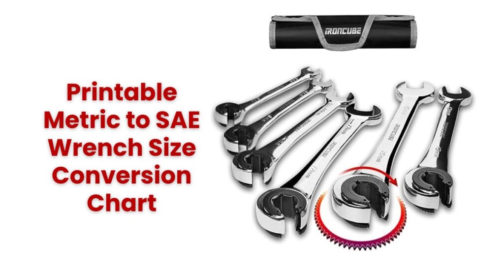 Printable Metric to SAE Wrench Size Conversion Chart | Ironcube